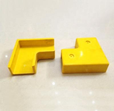 China Accesorios de protección contra los rayos UV de FRP para cubos de tubos redondos de 50 mm en venta