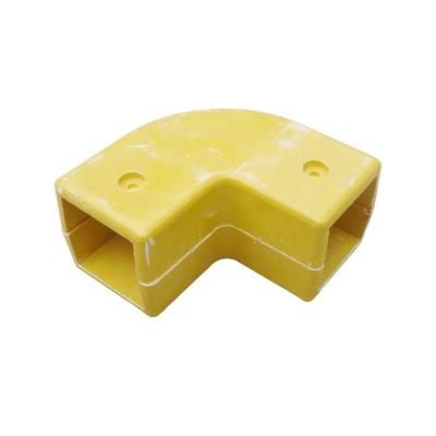 Cina Fittings per gomiti in FRP per guarnizioni/recinzioni/ accessori per tubi rotondi da 50 mm in vendita
