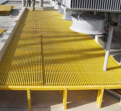 Cina Scopri i vantaggi del pavimento a griglia in FRP antiscivolo per i tuoi pavimenti in fibra di vetro in vendita
