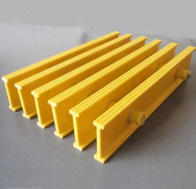 China Painel de cobertura de grelha de fibra de vidro pultrudada resistente à corrosão com superfície antiderrapante à venda