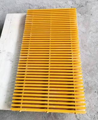 China Painel de cobertura de grelha de fibra de vidro pultrudada resistente à corrosão com superfície antiderrapante à venda