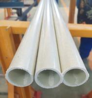 China FRP GRP Conduit 18x11mm 50x5mm Corrosion Resistant Fiberglass Cable Protection Tube for sale