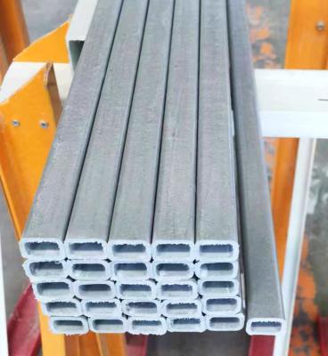China 30mm Fiberglass Rectangular Tube Lightweight FRP Tube for Ice Hockey Handle and More for sale