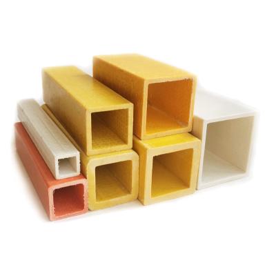 China Easy Installation Fiberglass Reinforced Plastic Rectangular Beam with Higher Strength for sale