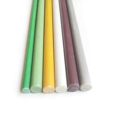 Cina Servizio di taglio 16 mm High Strength White Fiberglass Rod per pali lisci e flessibili in vendita