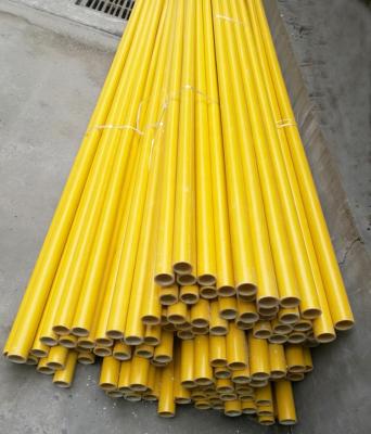 Cina Tubo rotondo di fibra di vetro liscio FRP Profil tubo/poli GFRP per le esigenze di taglio personalizzate in vendita
