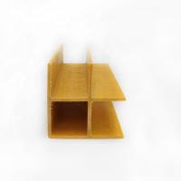 China FRP Pultruded Hollow Angle Section 40x40x5mm for Structural Support Column for sale