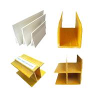 China FRP Pultruded Hollow Angle Section 40x40x5mm for Structural Support Column for sale