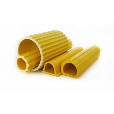 Cina Tubi in plastica a forma di D rinforzati con fibra di vetro per scale sicure di lunghezza personalizzata in vendita