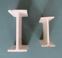 China Customized FRP I Beam Profile 19x19mm to 110x50mm High Strength Composite for Industrial Use for sale