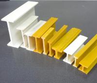 China Customized FRP I Beam Profile 19x19mm to 110x50mm High Strength Composite for Industrial Use for sale