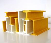 China Customized FRP I Beam Profile 19x19mm to 110x50mm High Strength Composite for Industrial Use for sale