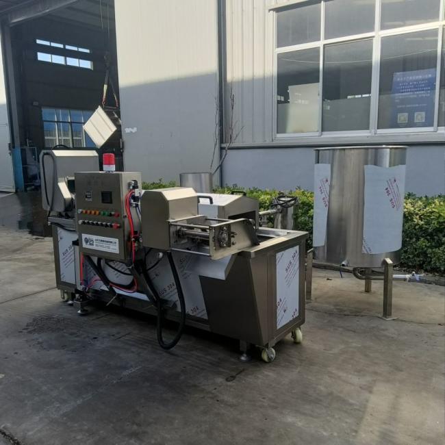 Large Gas Frying Machine Automatic for Dough Chicken Meat Onion Potato Chicken Frying Machine