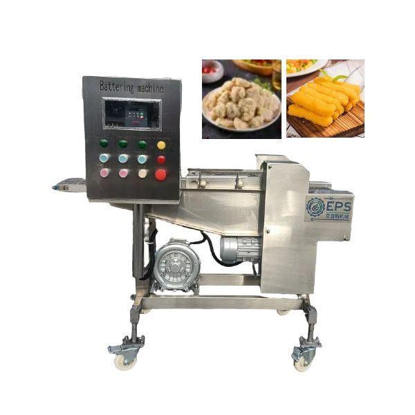 EPS Battering and Breading Machine Chicken Nuggets Coating Machine