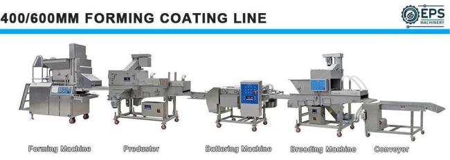 Hot Sale Chicken Pieces Flouring Machine