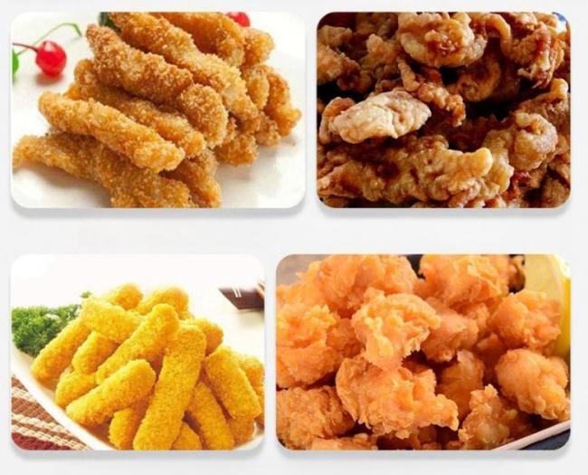 Hot Sale Chicken Pieces Flouring Machine