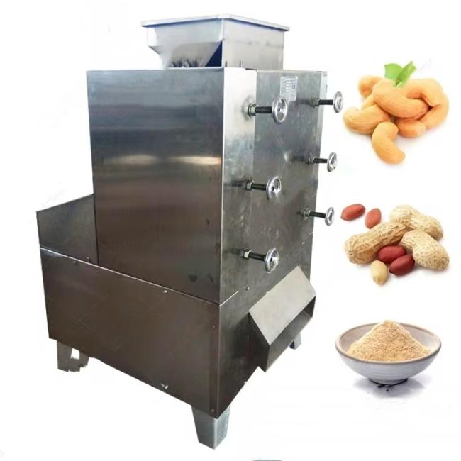 Walnut Cutter Pistachio Nuts Slicer Cashew Groundnut Chestnut Cutting Peanut Kernel Slicing Automatic Almond Flake Machine