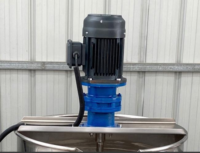 Electric Double Gas Steam Jacketed Kettle with Mixer Agitator Industrial Cooker Jacket Cooking Kettle