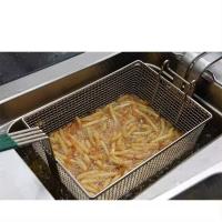 China Button Control Mod Large Capacity Deep Fryer for Bulk Cooking in Commercial Kitchen for sale