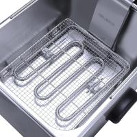 China Button Control Mod Large Capacity Deep Fryer for Bulk Cooking in Commercial Kitchen for sale