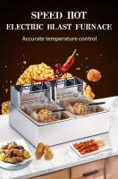 China EPS Control Mod Button Automatic Electric Chicken Pressure Fryer Machine for Snack for sale