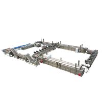 China Atomatic Stainless Steel Potato Processing Line System 500kg Capacity for Processing for sale