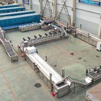 China Atomatic Stainless Steel Potato Processing Line System 500kg Capacity for Processing for sale