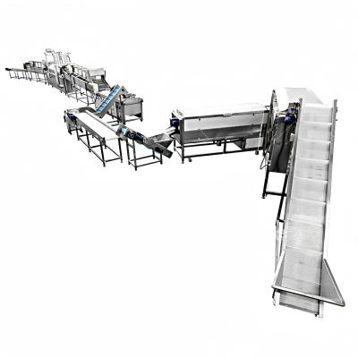 Cina Processing automatico di patatine surgelate industriali Processing system di macchine personalizzazione in vendita