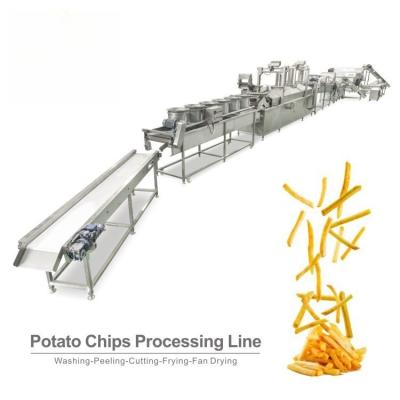 Cina Macchine per la linea di produzione delle migliori patatine surgelate per una capacità di 500 kg in vendita