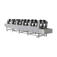 China Customizable Industrial Fruit and Vegetable Washing Machine for Large-Scale Processing for sale