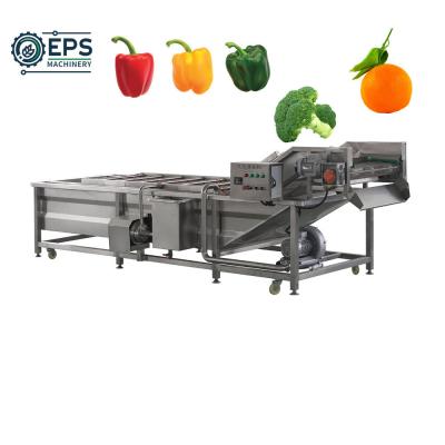 China Customized Vegetable and Fruit Bubble Washer for Enhanced Cleaning Fully Automatic for sale