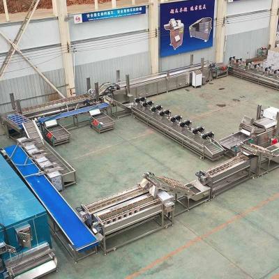 Cina Trattamento termico Patate surgelate Patatine fritte Strisce Prezzi da acciaio inossidabile 304 in vendita