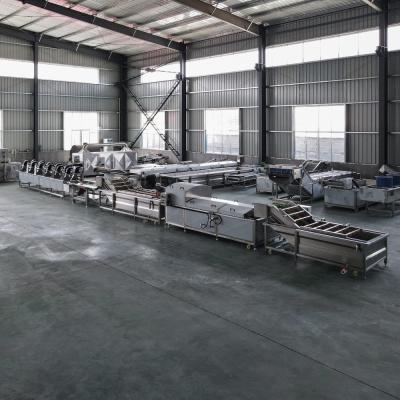 China 304 Stainless Steel Industrial Usage Automatic Vegetable and Fruit Processing Machine for sale
