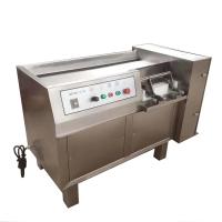 China Automatic Grade Automatic Electric Frozen Diced Fresh Meat Cube Dicer Cutting Machine for sale