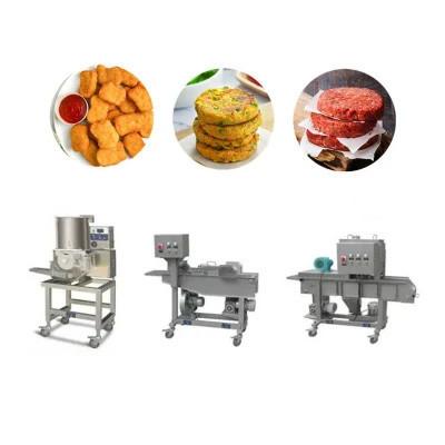Cina FM100-300 Kg / H automatico Burger Patty Chicken Nuggets Multi Forming Machine in vendita
