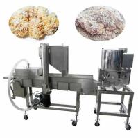 China Automatic Grade Automatic Chicken and Beef Strips Battering Machine for 380V Voltage for sale