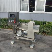 China Automatic Grade Automatic Chicken and Beef Strips Battering Machine for 380V Voltage for sale