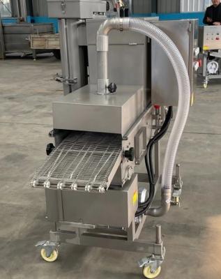China Customized 1000mm Belt Width Flouring Machine for Large Capacity Meat Processing for sale