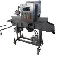 China Voltage 380V Meat Grinder Automatic Battering Breading Machine for Food Processing Line for sale