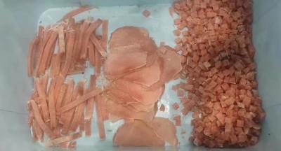 Китай Разрезать на полоски Термообработка Замороженный мясорезатель для замороженных продуктов и переработки продается