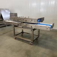 China Effortless and Precise Advanced Frozen Meat Strip Slicing Machine for Meat Processing for sale