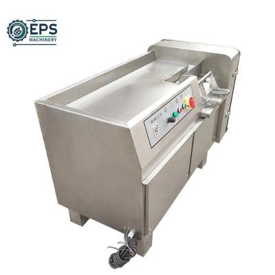 China Customized 3kw Frozen Meat Cube Cutting Machine Slicer Dicing Machine for Hot Meat for sale
