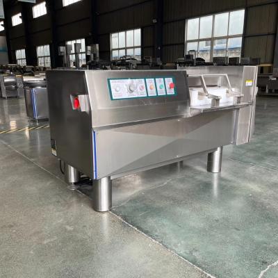 China Customized 3kw Frozen Meat Cube Cutting Machine Slicer Dicing Machine for Hot Meat for sale