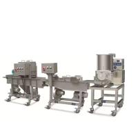 China Automatic Burger Patty Making Machine Processing Line for Customized Requirements for sale