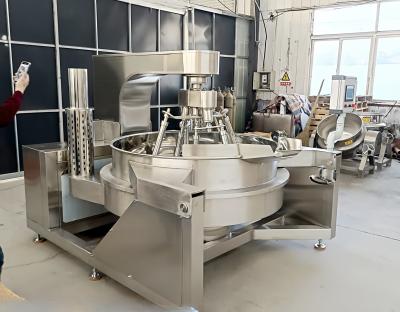 China 380V Spanning Planetary Steam Cooking Mixer Machine voor grote capaciteit Turkish Delight Te koop