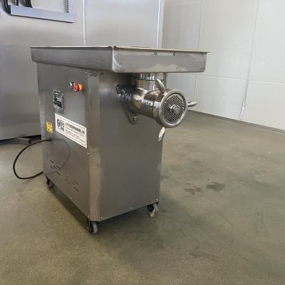 China Máquina de fabricação de salsichas comercial com cortador de carne de aço inoxidável e misturador de massa à venda