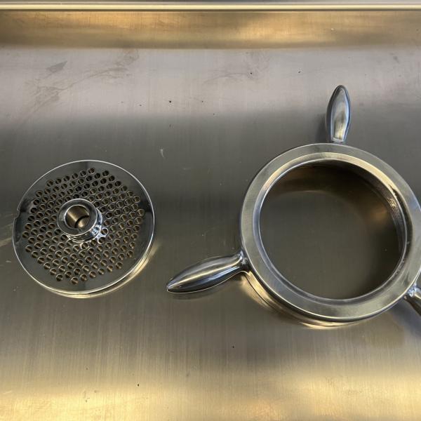 Botão de Controle Mod Industrial PLC Big Mince Meat Making Machine para carne congelada