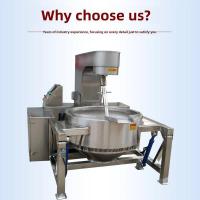 China Mixer for Supply Industrial Automatic Food Processing Machine Gas Cooking Jacketed Kettle for sale