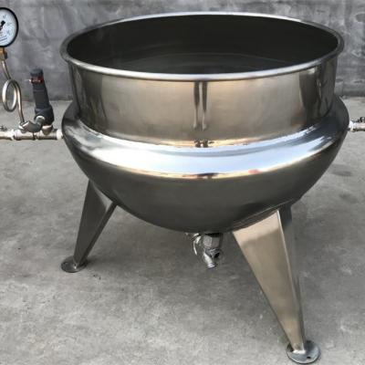 China Kookpot met grote capaciteit Automatische groentenverwarmer Industriële vleeskokketel Te koop