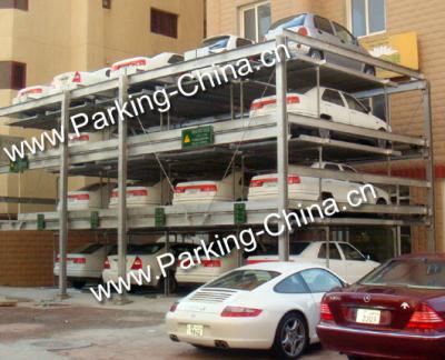 China Multi-floors puzzle parking system Smart Parking vertical horizontal Puzzle Car Parking System Parking Solution for sale